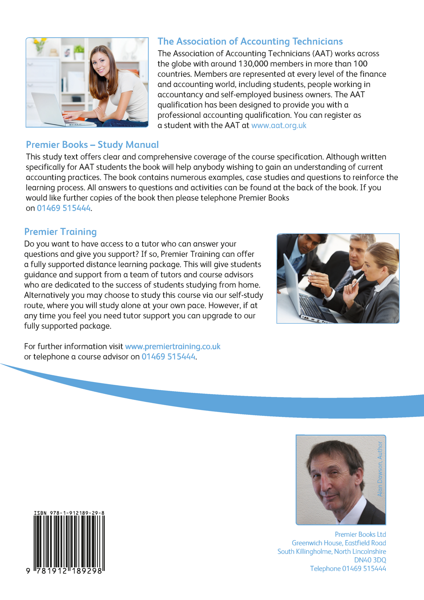 Business Tax (FA25) - AAT Study Manual - PDF Only - Premier Books